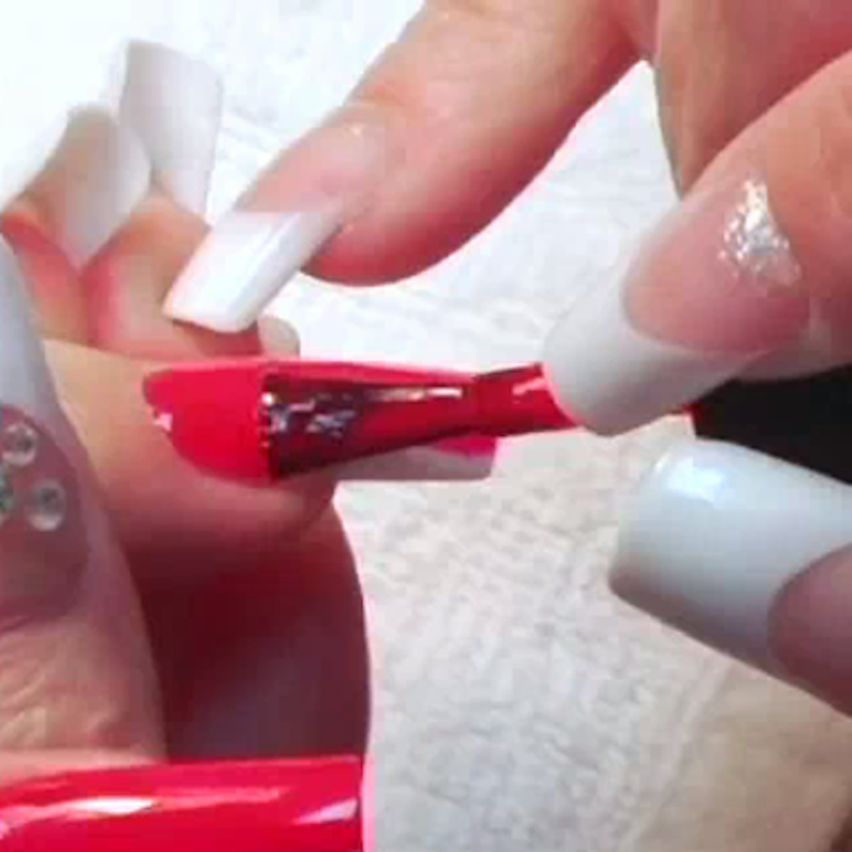 Nail Art How to: NAILPRO Cup Winner / Sculptured Acrylic Nails (Behind ...