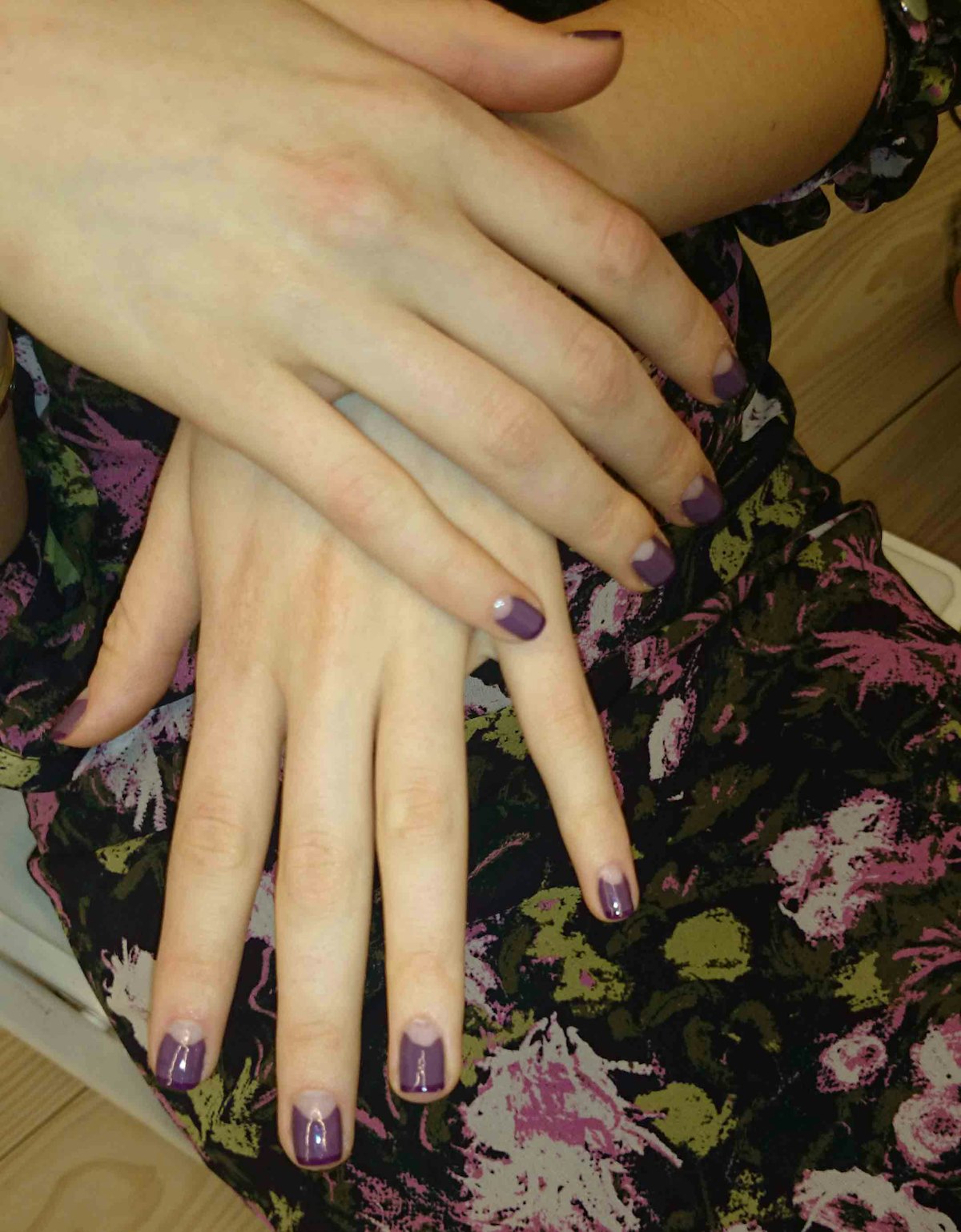 Purple Negative Space on the Runway | Beauty Launchpad