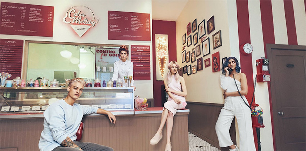 Matrix Ice Cream Color Melting in 360 Degrees | Beauty Launchpad