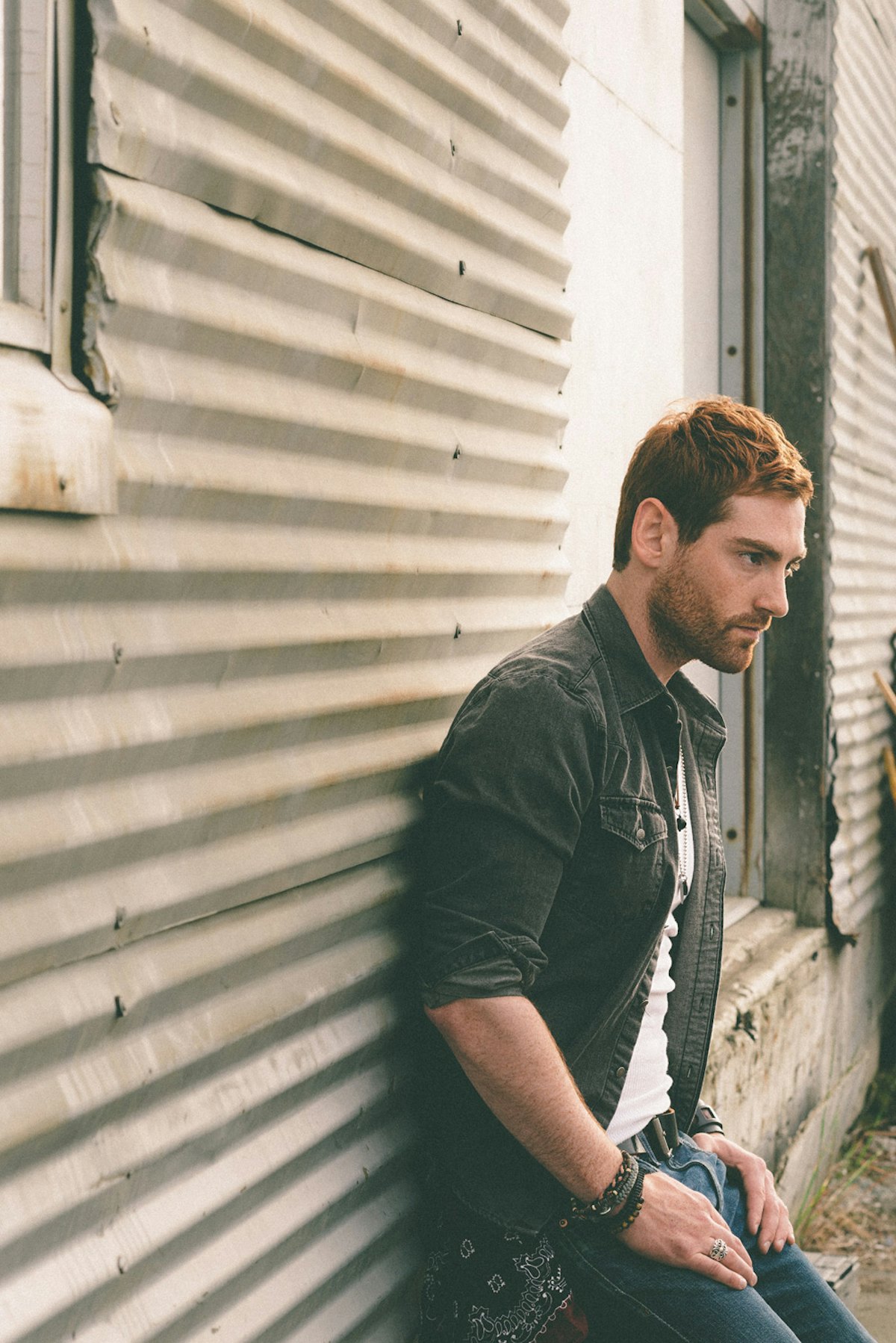 Andrew Carruthers Using A Flat Iron as a Men’s Grooming Tool | Beauty ...