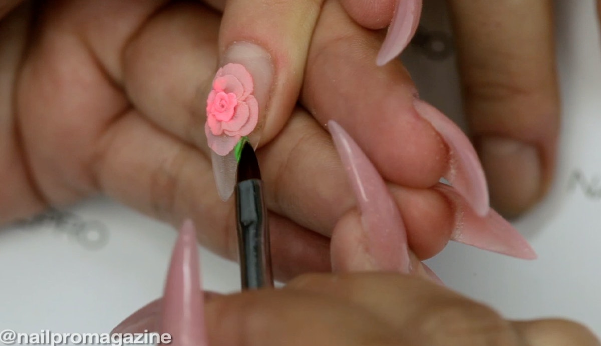 How To Encapsulate Acrylic Roses | Beauty Launchpad