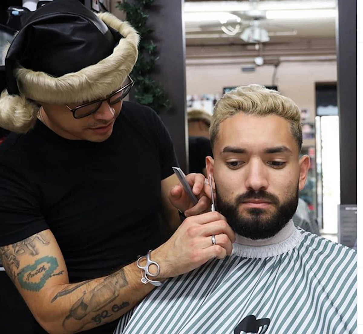 Johnny B's Gabriel Quinones Shows How to Blend a Fade Into a Beard ...