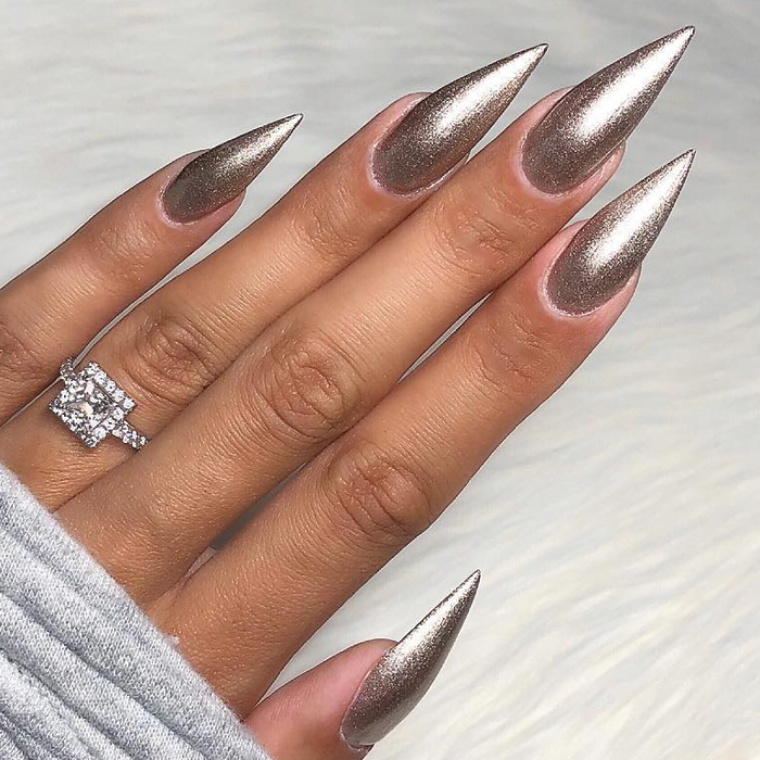 NAILPRO Readers Celebrate the New Year with Metallic Nails | Beauty ...