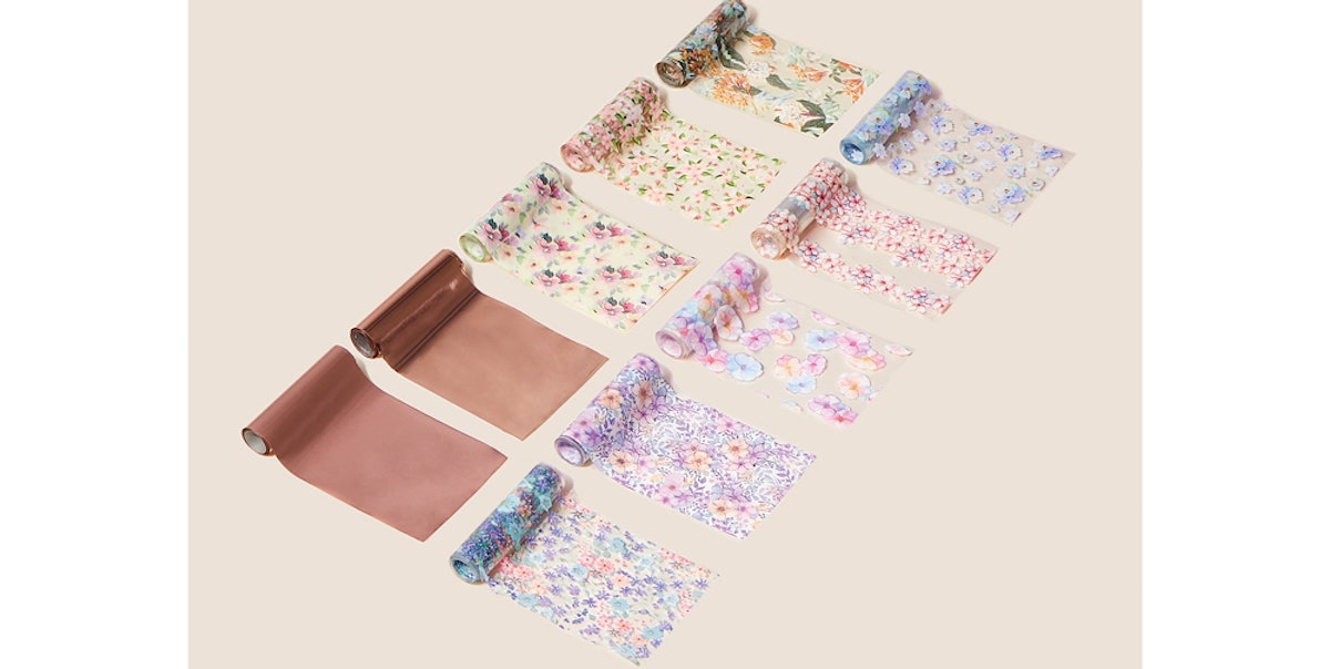 These Floral Foils Make Spring Nail Art a Breeze From: The GelBottle ...