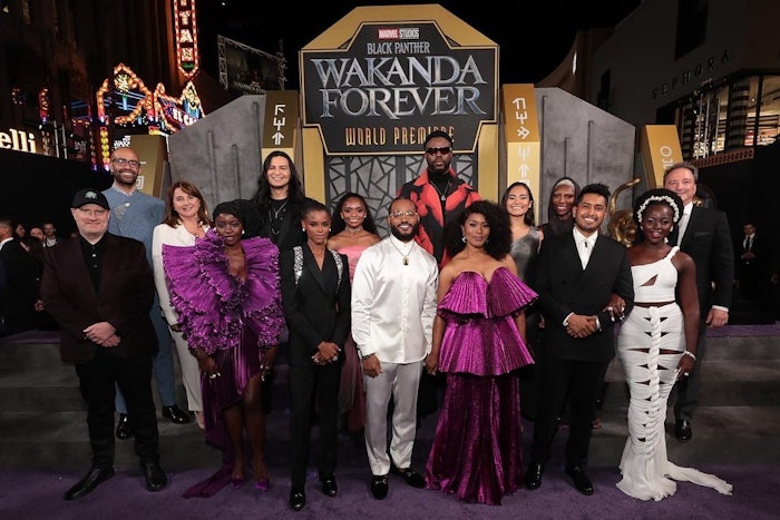 The Best Hair Looks from Marvel's "Black Panther: Wakanda Forever" Premiere | Beauty Launchpad