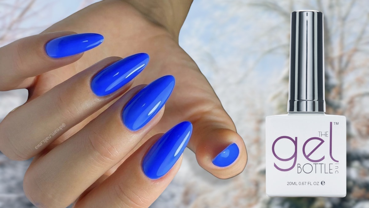 How-To: Blue BIAB Nails | Beauty Launchpad